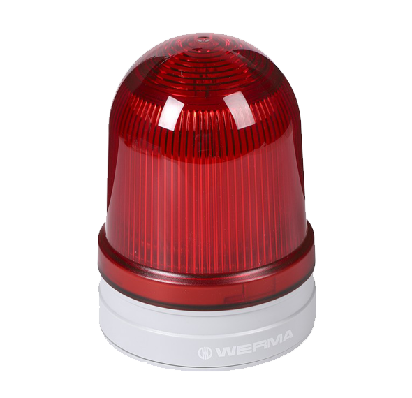 Werma D Series D120 Permanent/Flashing/Rotating LED Beacon/Sounder 24V ...
