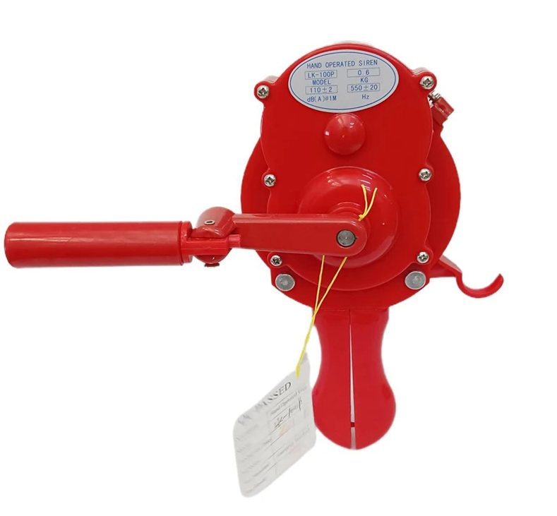 Buy LK100 Portable Hand Operated Siren - 110dB @ 1m Online | BNR Industrial
