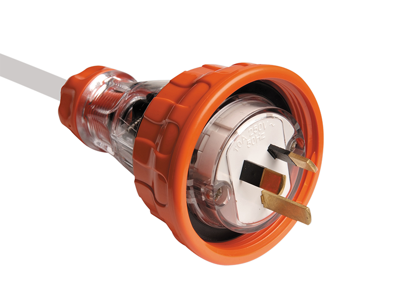 Buy CLIPSAL 56P310 Plug Top 10A 3 Flat Pin Online | BNR Industrial