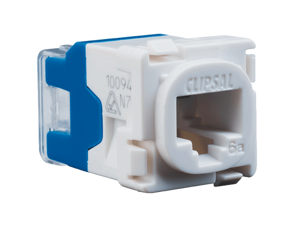Buy Clipsal CAT6A UTP RJ45 Modular Socket 30RJ45SMA6A Online | BNR ...