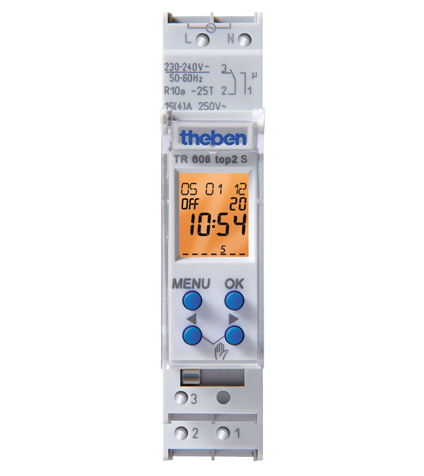 Buy theben TR608 top2 S Digital time switch with weekly program ...